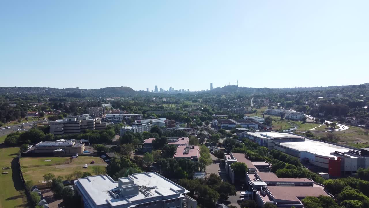 Bedfordview, Johannesburg - Beautiful Drone Establishing Rise Plus Zoom ...