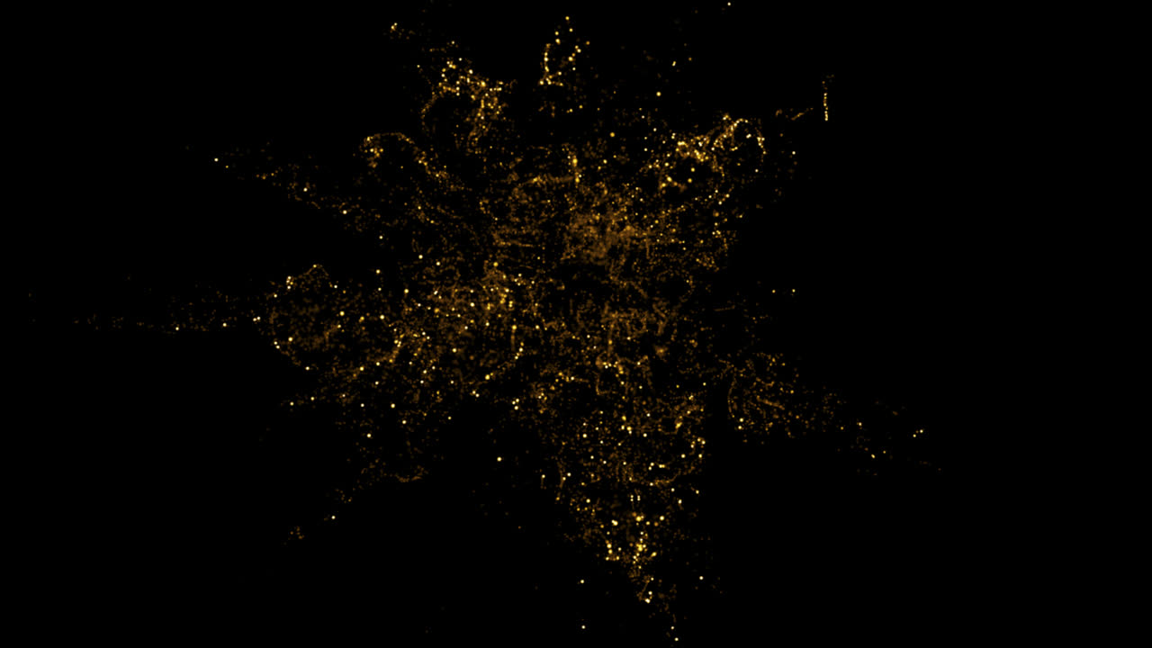 Premium stock video - Abstract particle explosion burst animation loop motion graphics video ...