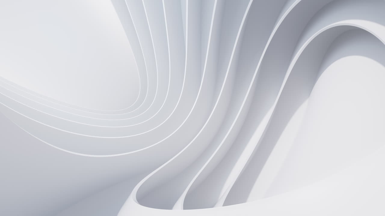 Abstract white curve geometry background, 3d rendering. | Premium Stock ...