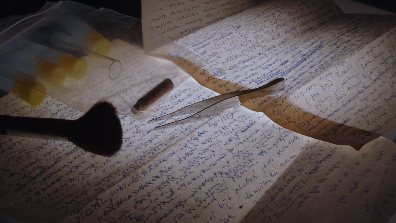 Premium stock video - Background for a headline with a criminal theme