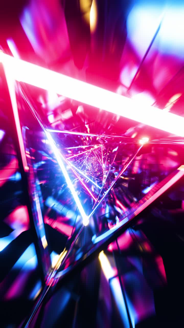 Vídeo Premium - Gráfico de movimiento de volar en el triángulo de ...