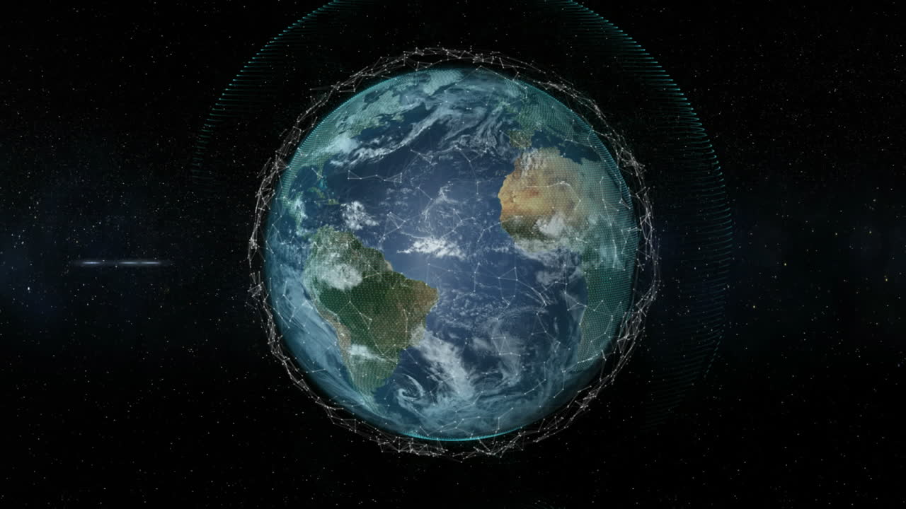 Premium stock video - Close up of the earth turning on itself
