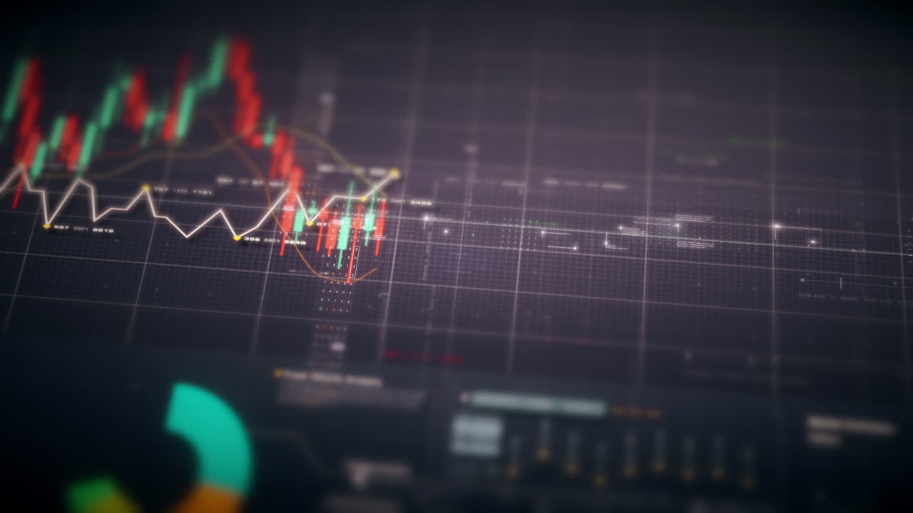 Premium stock video - Business stock market, trading, info graphic with ...
