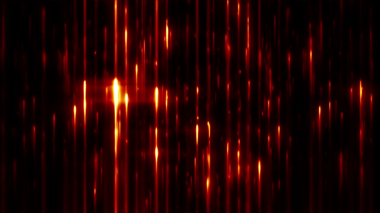 Bright flashes of fire slowly rise up leaving a trail illustration ...