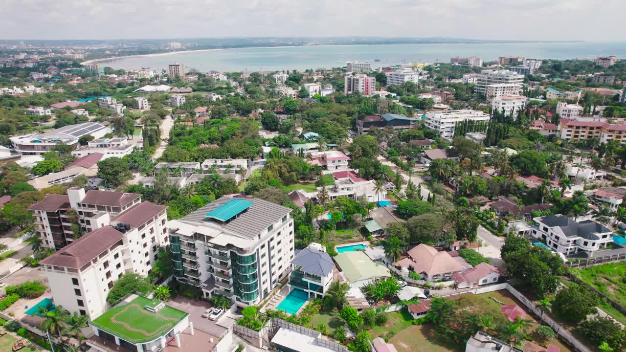 Cityscape of masaki, an administrative ward in kinondoni district of ...