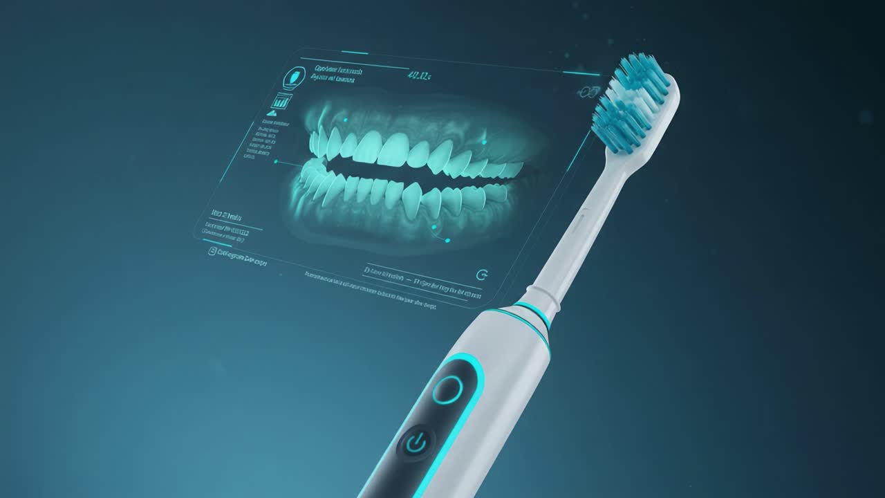 Advanced Smart Toothbrush with Integrated Health Monitoring System ...