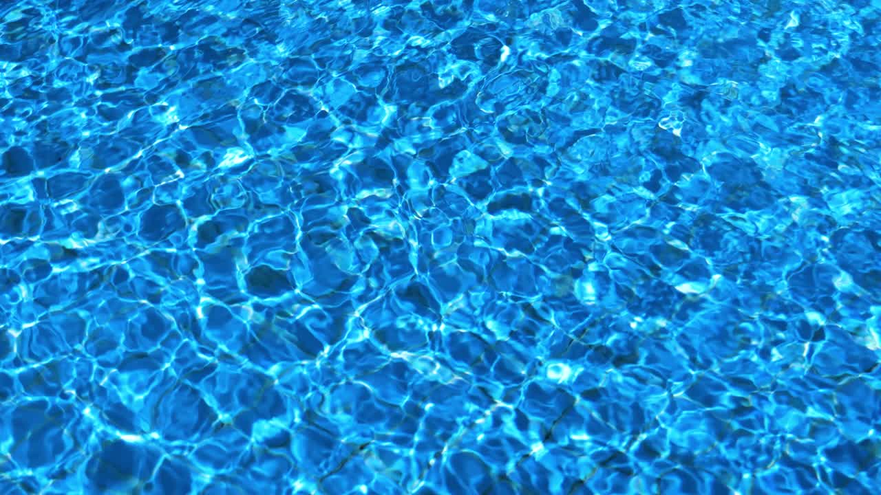Premium stock video - Background of water in a swimming pool