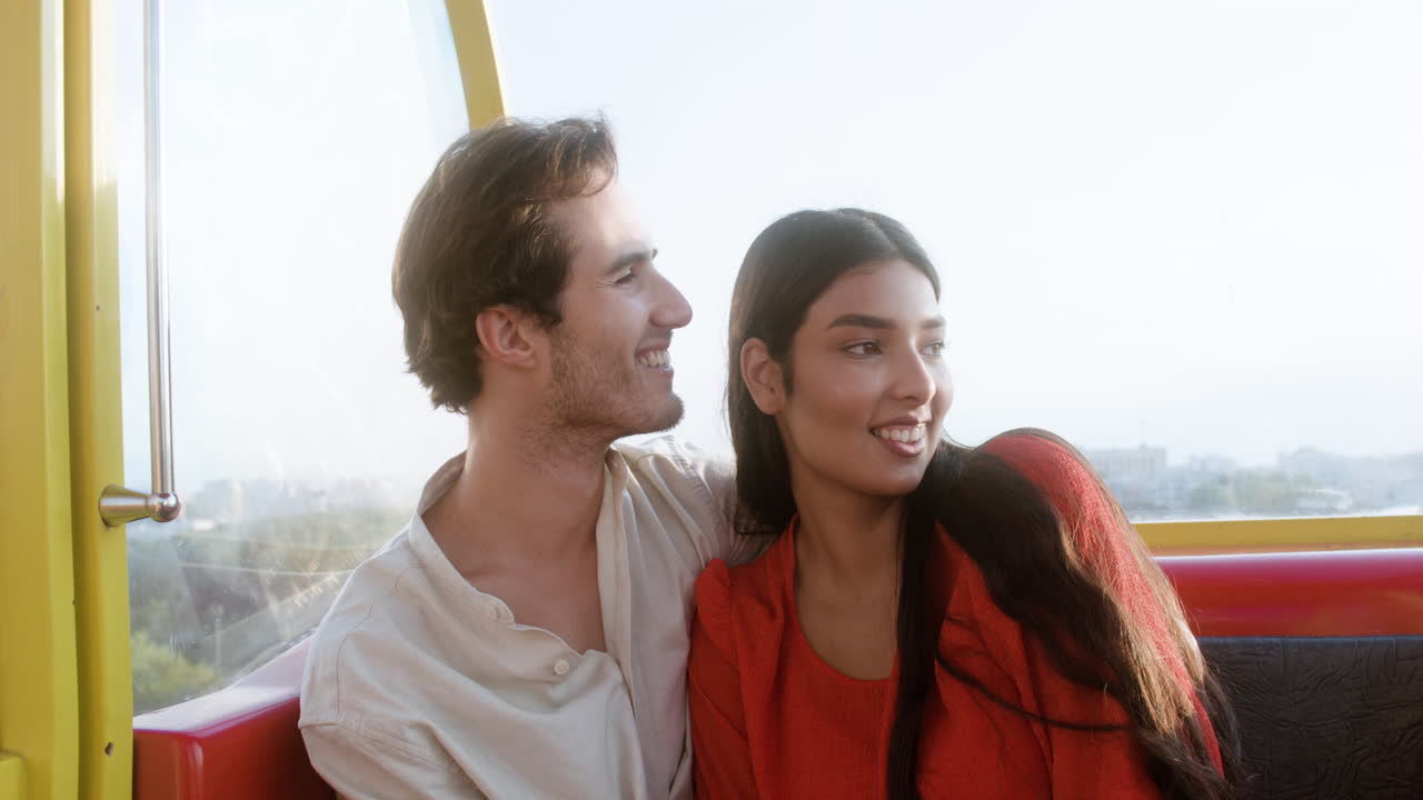 Free stock video - Couple in love kissing