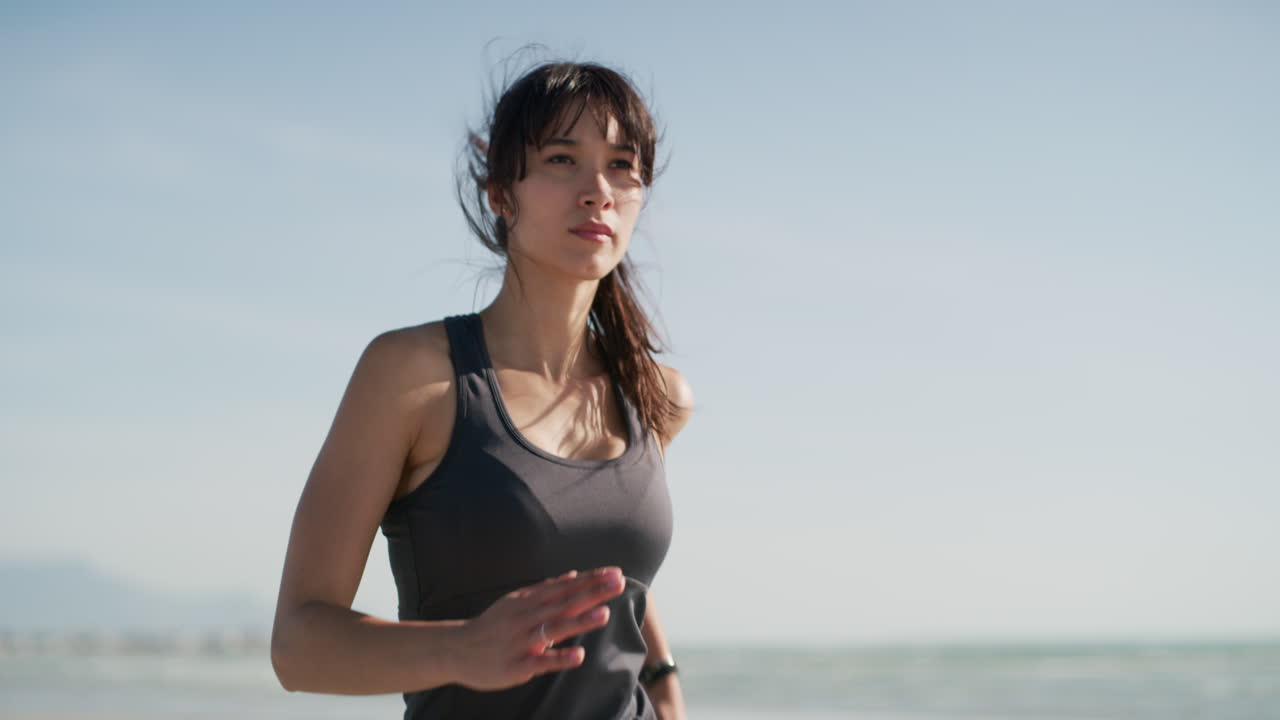 Premium stock video - Pacing myself to greatness