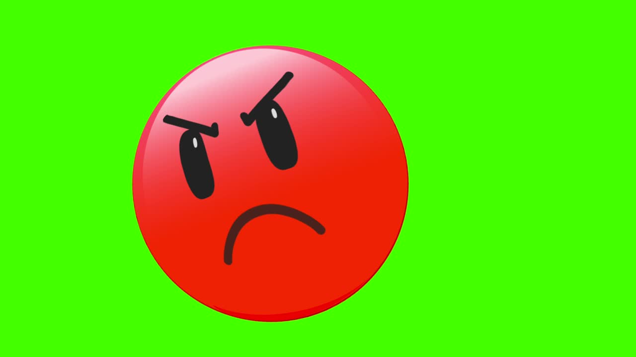 12 emoticons. Happy, love, laugh, sad, angry, winking, cold sweat ...