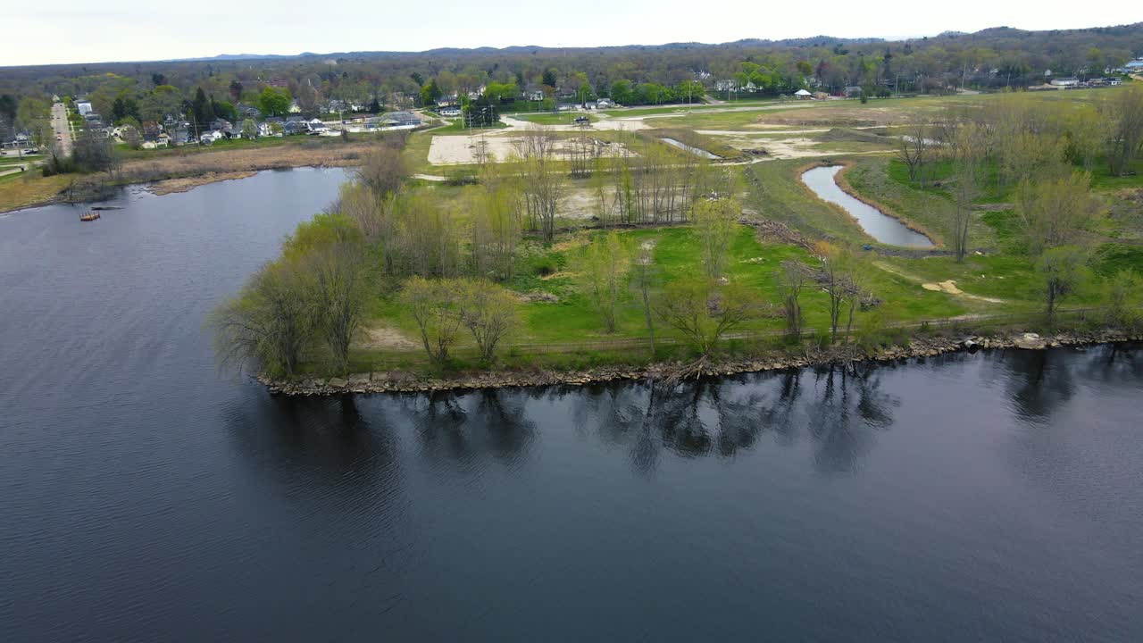 Premium stock video - Plants reclaiming the area that use to be a famed ...