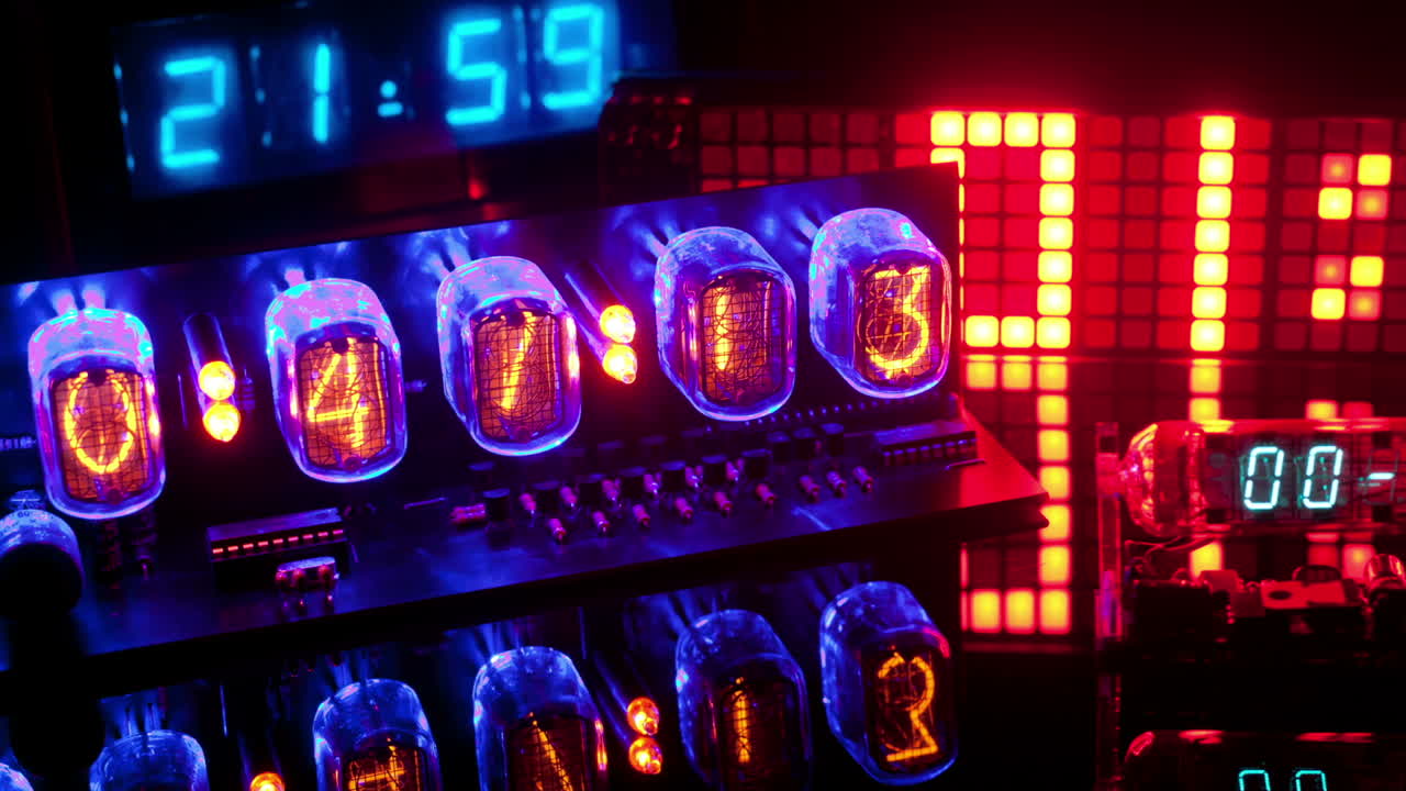 Premium stock video - Clock collection 01