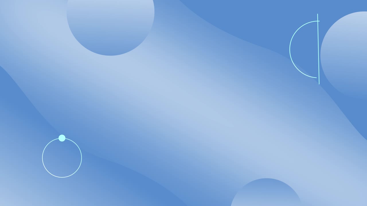 Modern Flat Motion shapes Background Animation, seamless loop | Premium ...