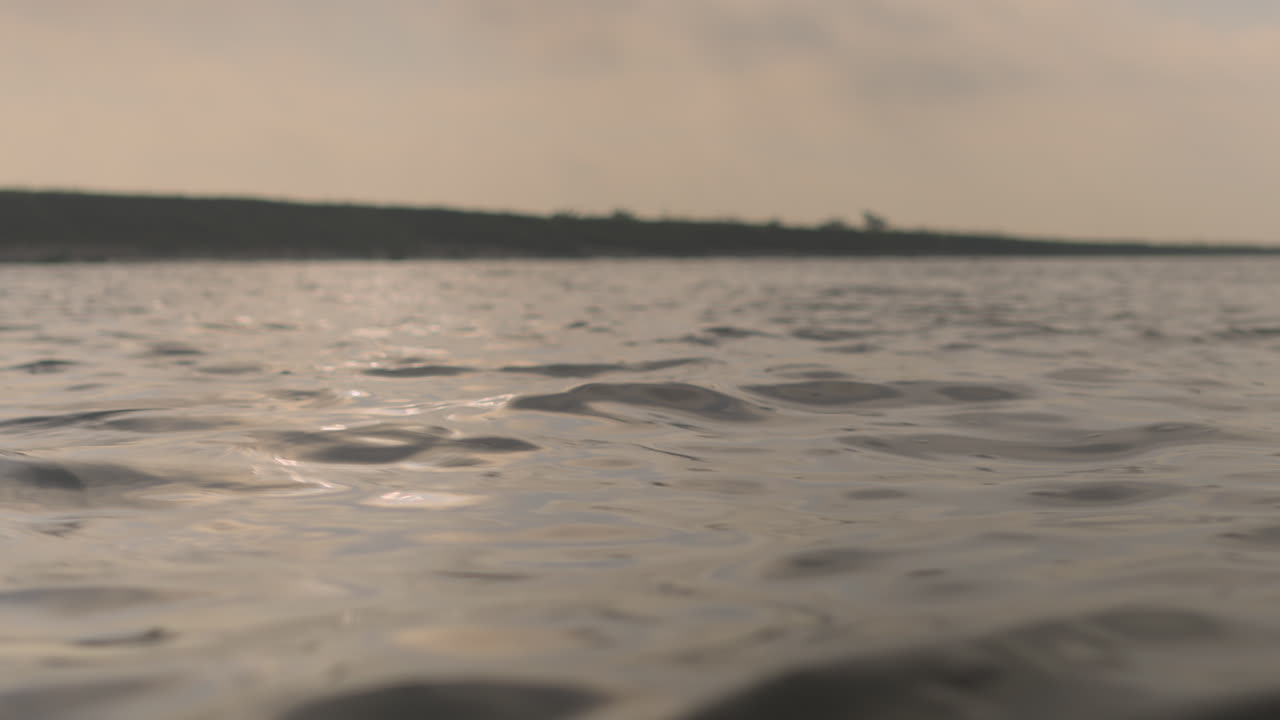 River Water Flow Shot From Low Angle 4k 422 10 Bit Stock Footage ...