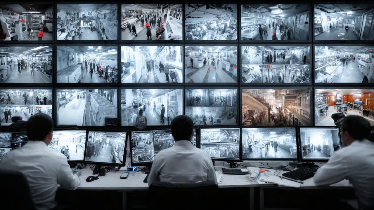 Surveillance Monitoring in a Modern Facility: Operators Observing ...