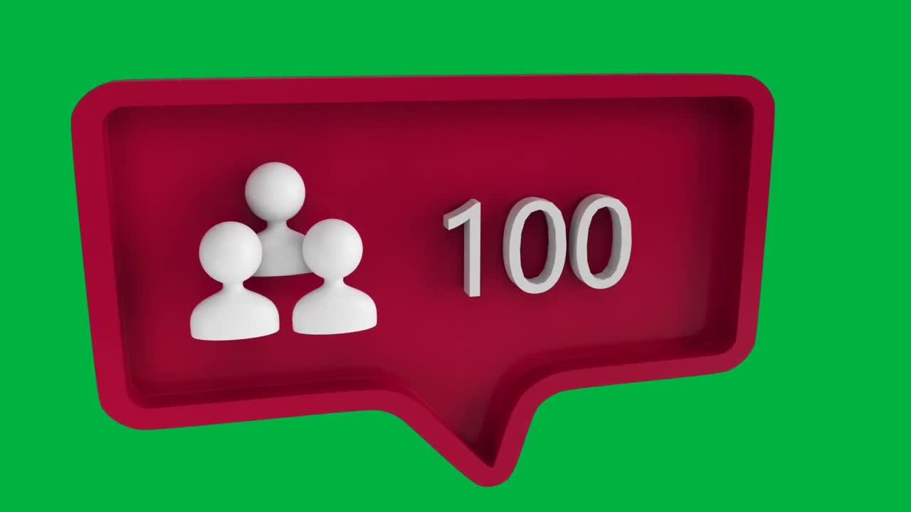 Subscribers increasing in count on social media Free Stock Video Footage