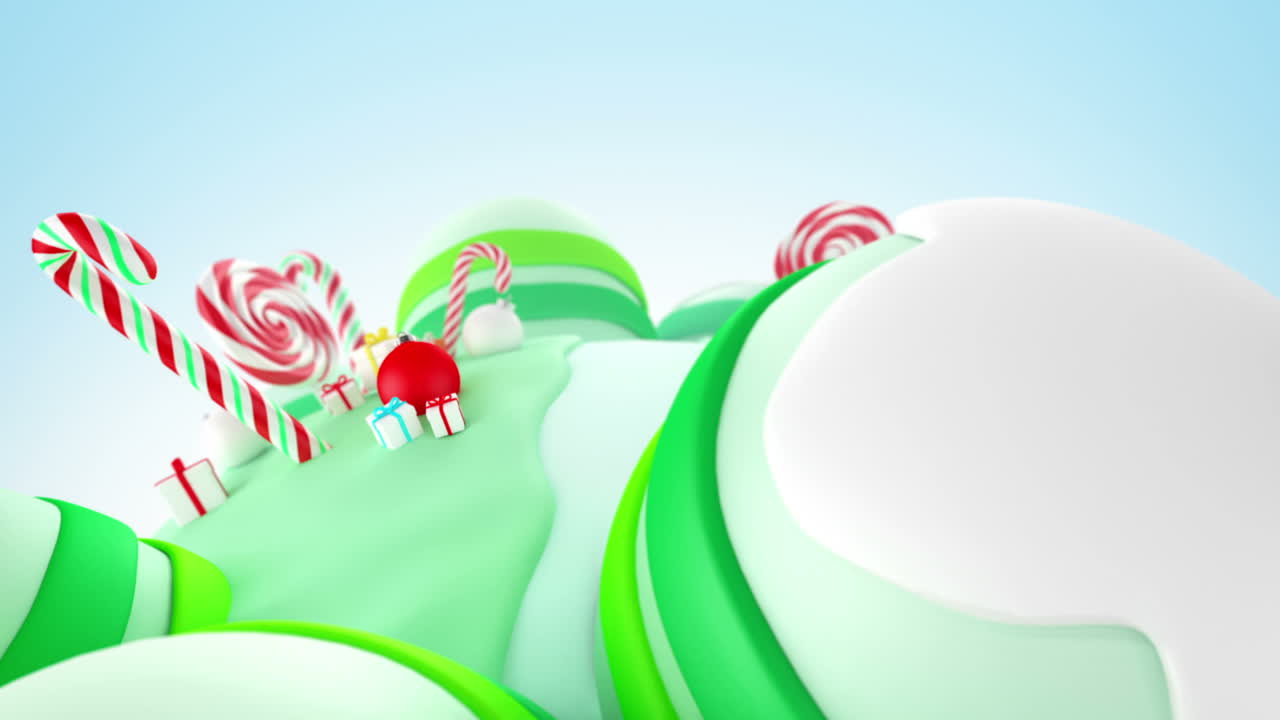 Free stock video - Christmas background