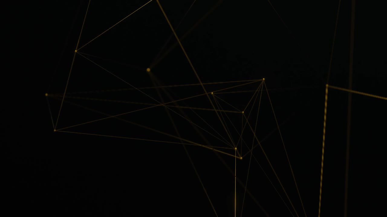 Premium Stock Video Plexus Abstract Network Science Motion Background Loop Animation
