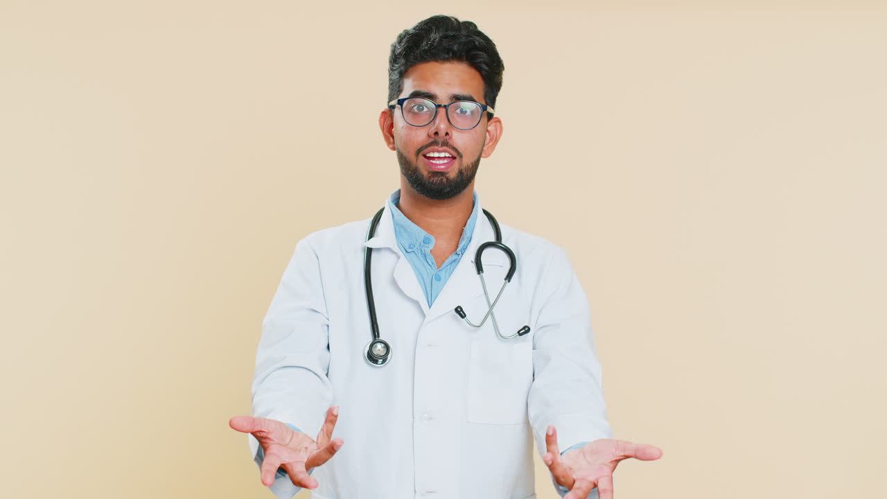 Angry Doctor Man Asking Why What Reason Of Failure Irritation Disbelief ...