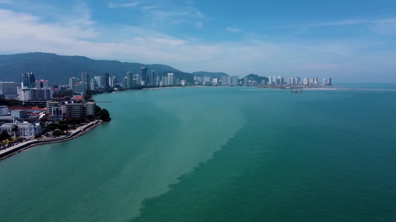 Wallpaper Like View Of The City Of Penang And It’s Beautiful Bay ...