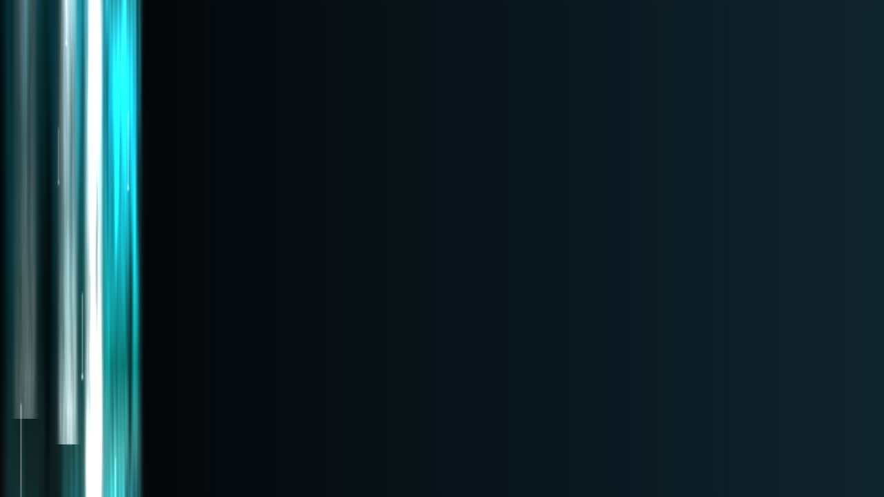 Vídeo Premium - Una racha de líneas animadas azules y blancas en el ...