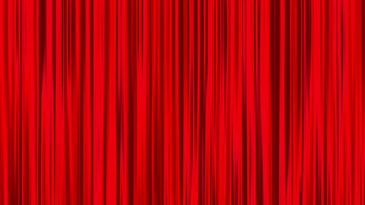 Red Curtain Animation Swaying In The Wind Free Stock Video Footage ...