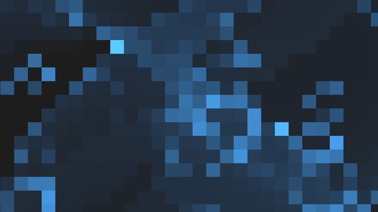Captivating Blue Pixelated Pattern Of Shades In Grid Formation Free ...