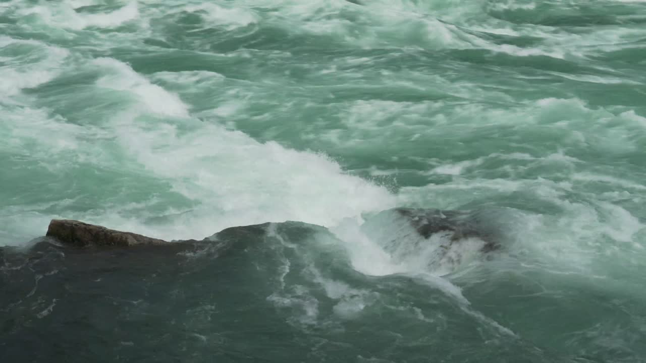 Premium stock video - Class 6 rapids of the niagara river