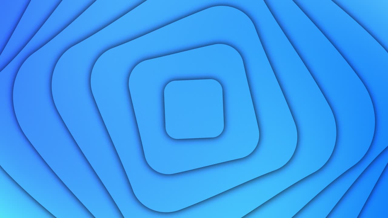 Twirling Spiral Layered Vector Shape 2D Animation Turning With ...