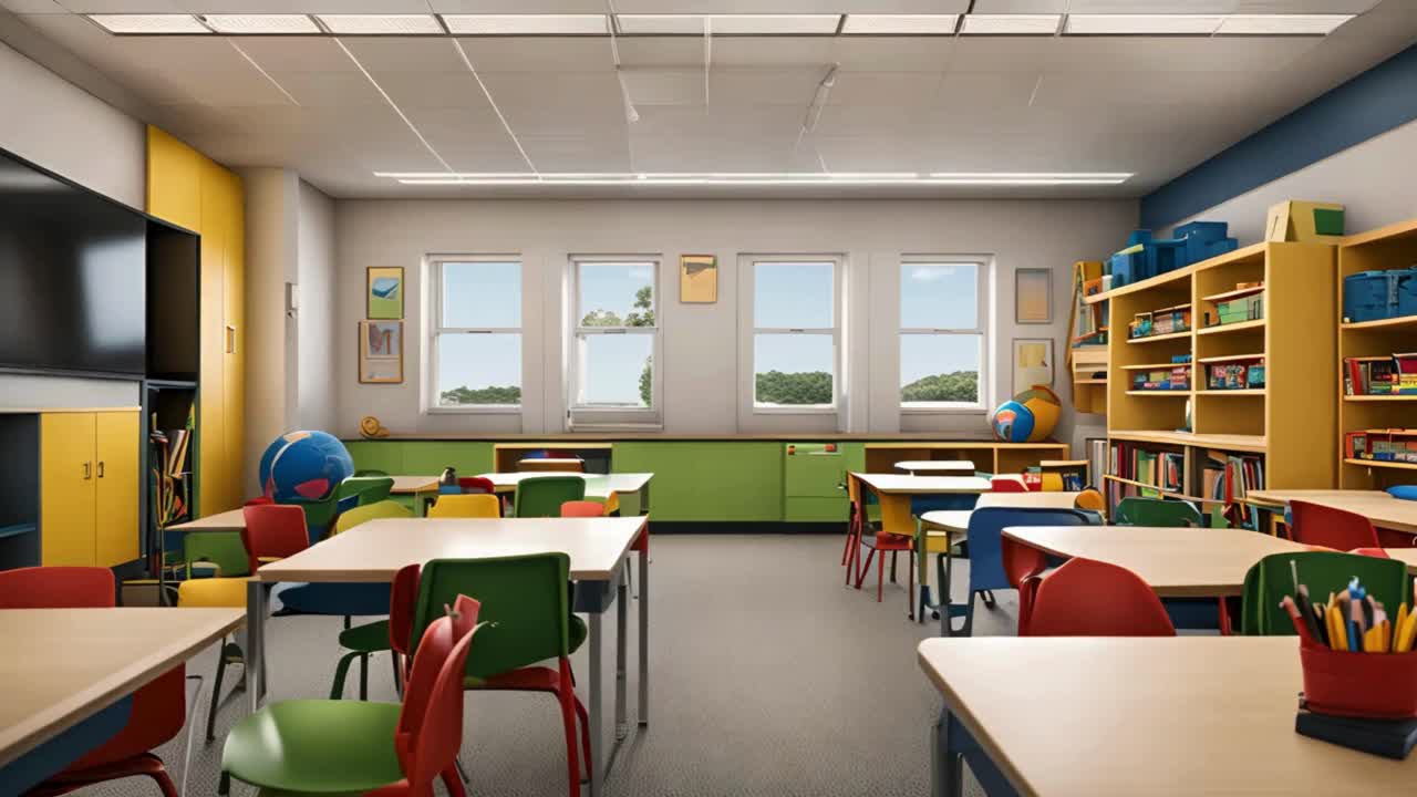 Premium stock video - Get your classroom ready: essential back to ...