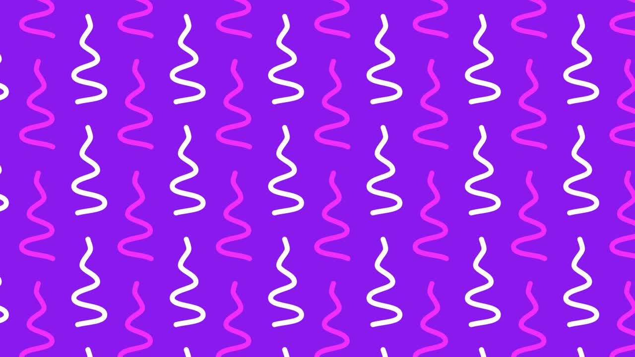 Premium stock video - Minimal modern zig zag loop background