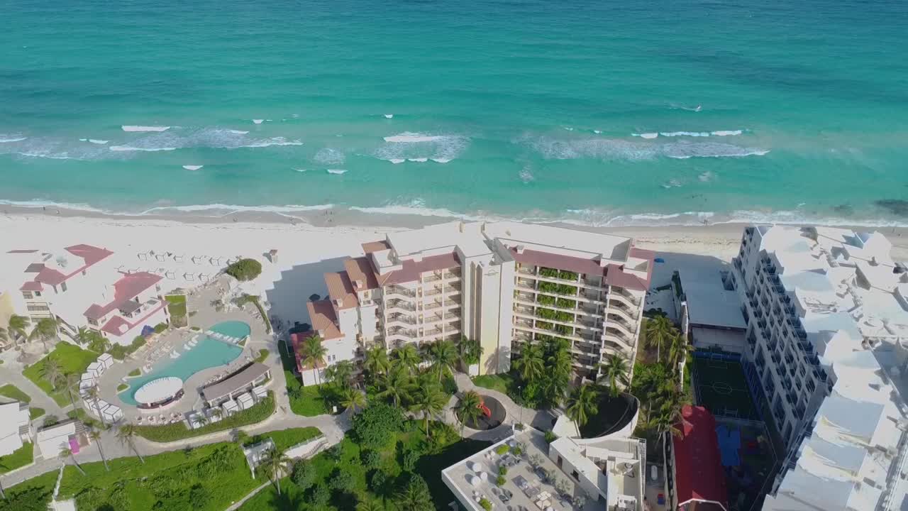 Descarga Gratis Vídeos De Stock De Vista Aérea Alta Del Mar Caribeño ...