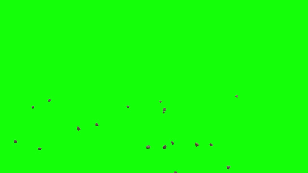 Falling Rocks Debris, Tiny Pieces Of Stone Rocks Falling From Left Side ...