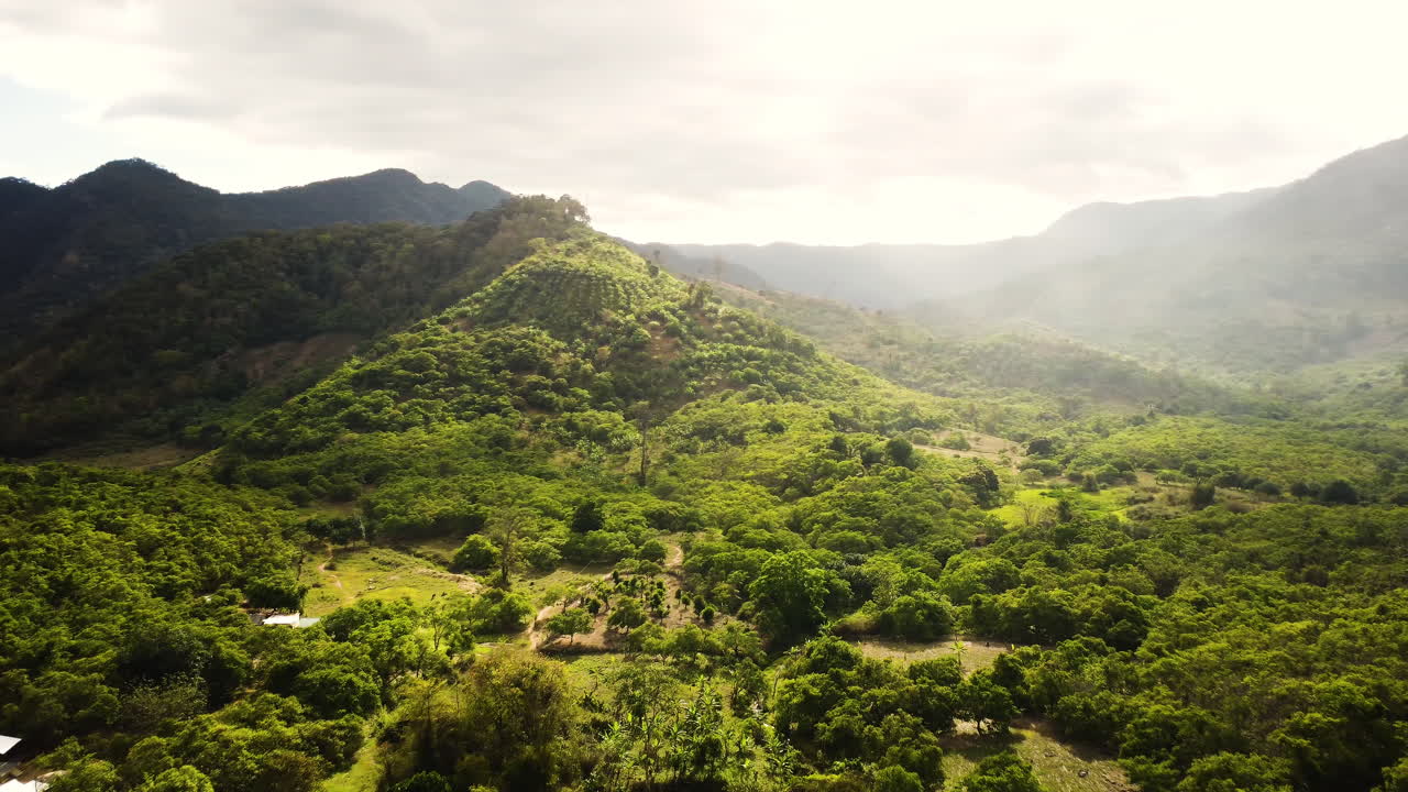 Premium stock video - Vivid vietnamese landscape with small buildings ...