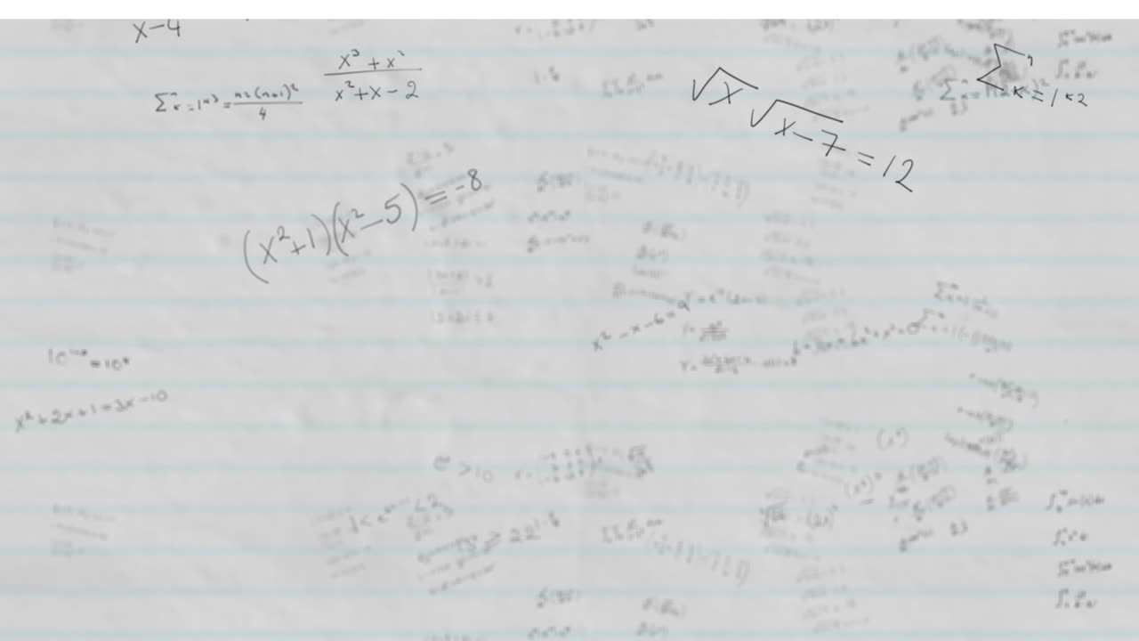 Premium stock video - Animation of red shapes over white background ...