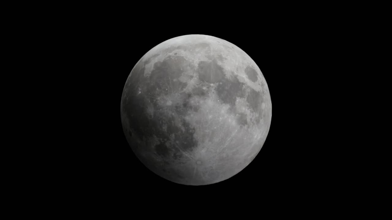 Premium stock video - Total lunar eclipe - blood moon - time lapse ...