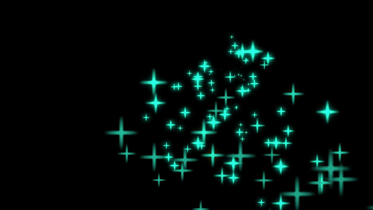 Star rotation particle motion graphics | Premium Stock Video Footage