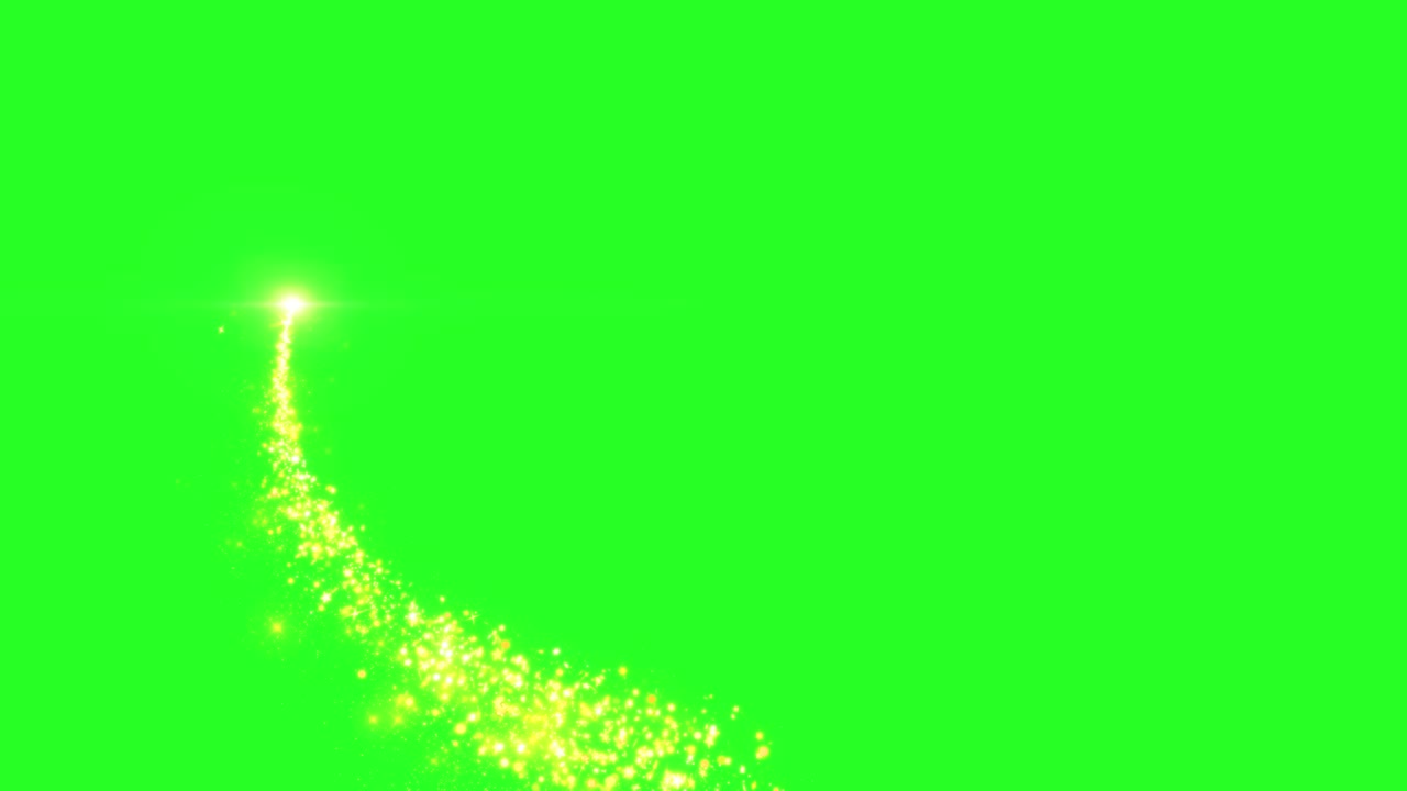 Shining magic light fairy golden glitter particles sparkling glowing ...