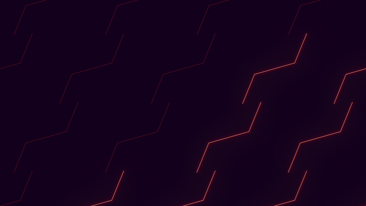 Premium stock video - Modern design dark background with dynamic red lines