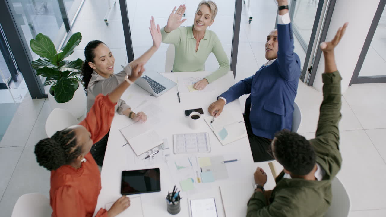 Premium stock video - Let's conquer this together!