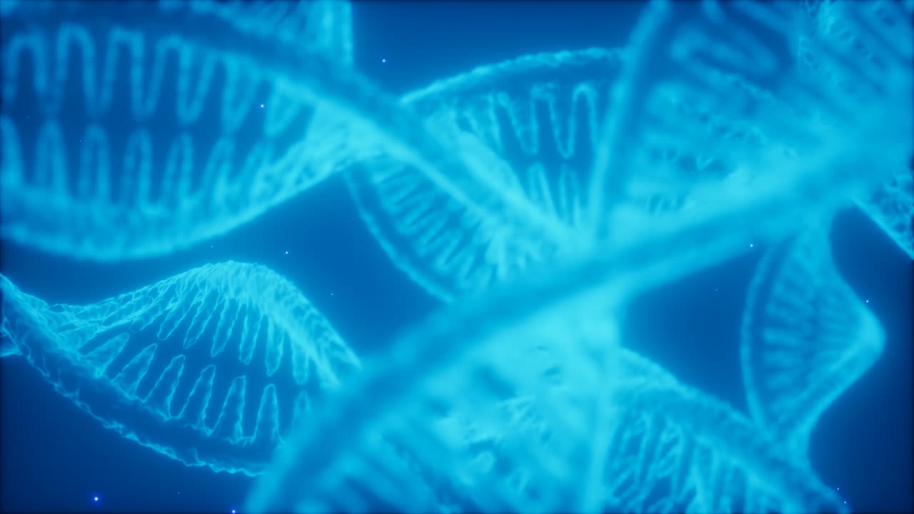 Premium stock video - Structure of the dna double helix animation