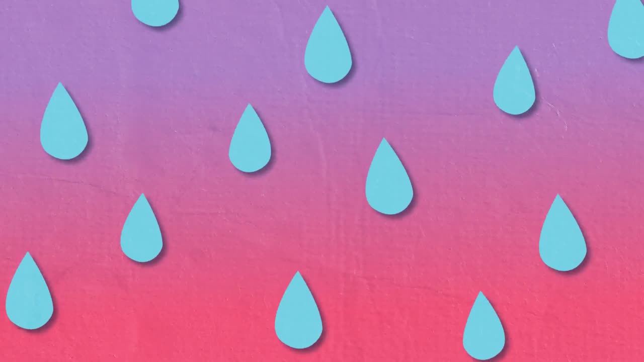 Premium stock video - Cute colourful childhood animation
