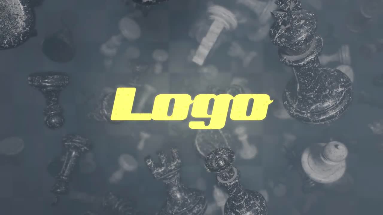 Epic Chess Logo Intro | Premium Stock Video Footage
