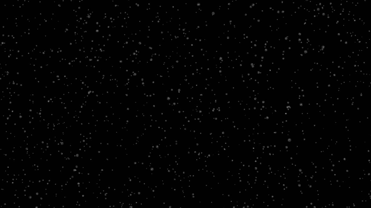 Snowfall Night Sky | Premium Stock Video Footage