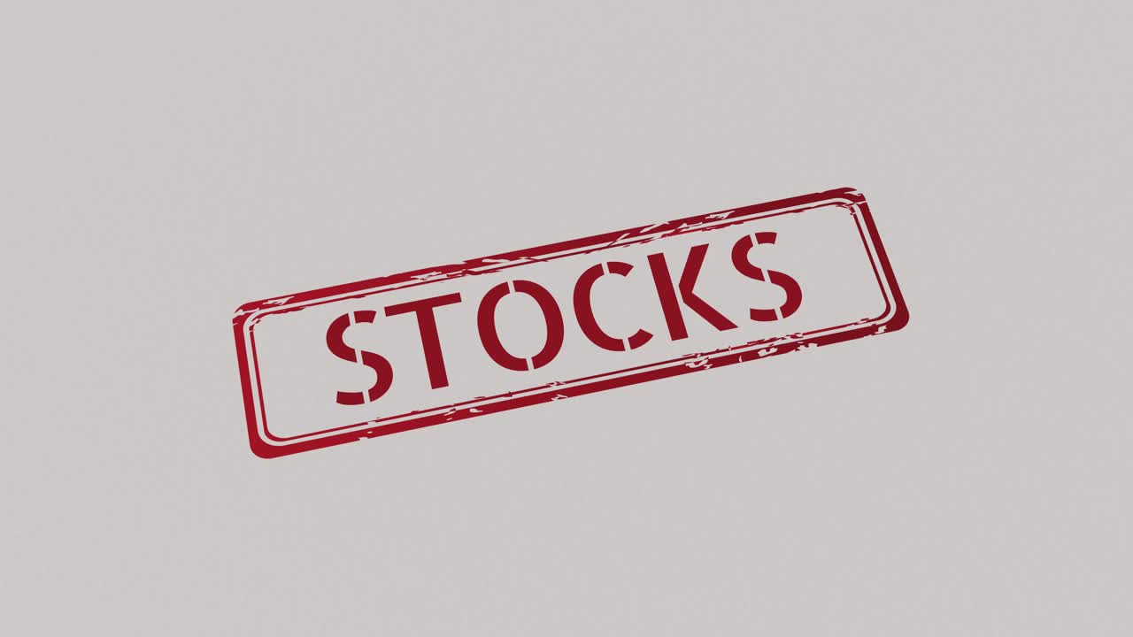 Premium stock video - Stocks stamp