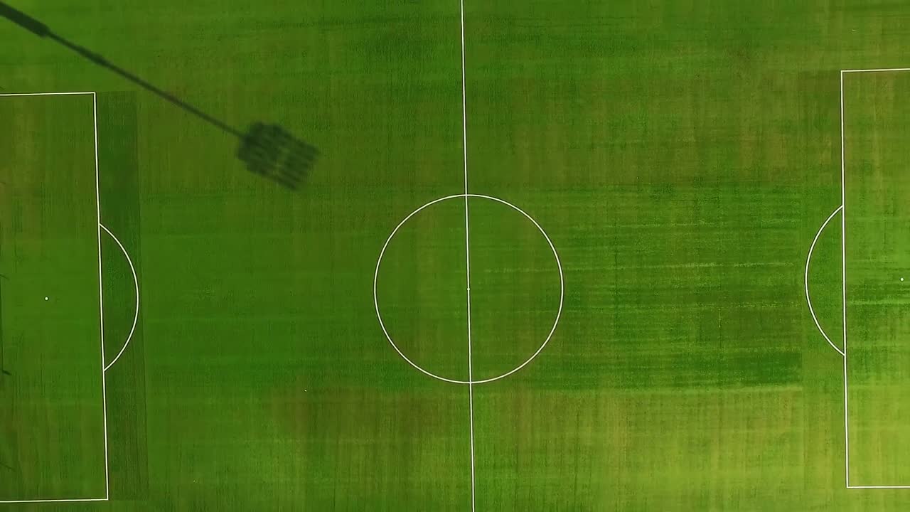 Premium stock video - View of football ground