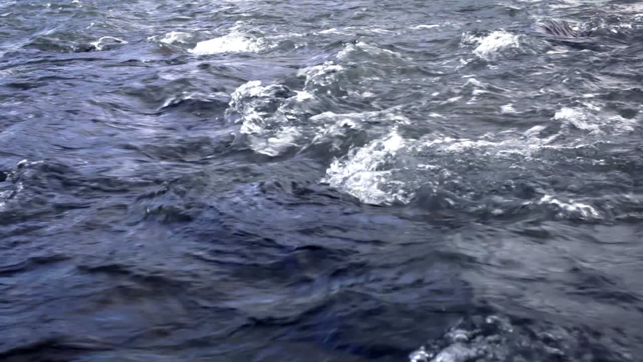 Fast Water Stream Background. Flowing River Water Surface Free Stock ...