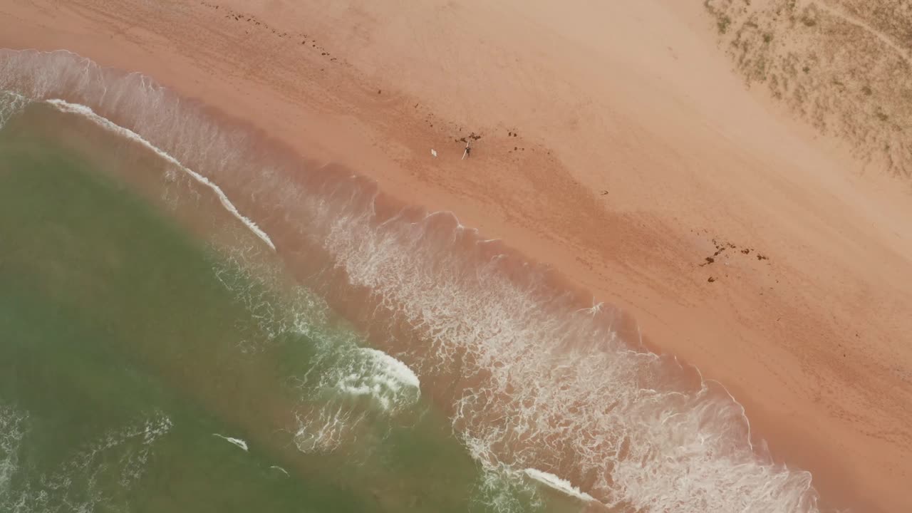 Beach And Rock Textures From Cronulla Sydney Australia Free Stock Video ...