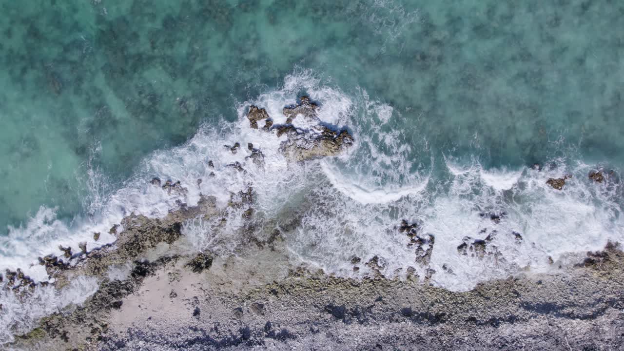 Drone Footage Capturing Stunning Reefs Of Los Roques Archipelago Free Stock Video Footage ...