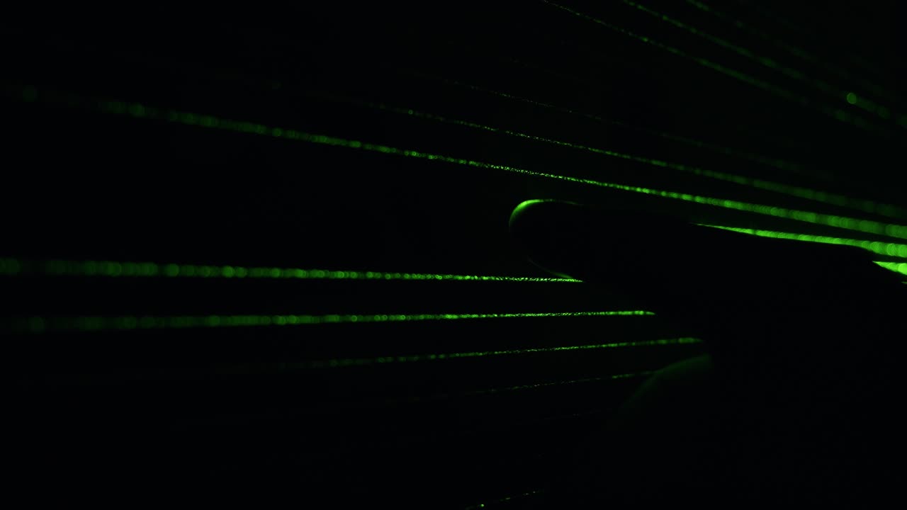 Dust Particles In Green Laser Light Beam From Diffraction Grating Free ...